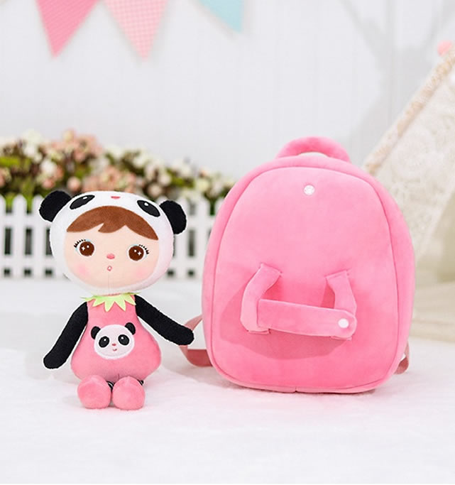 Ghiozdan personalizat Panda - Papusica